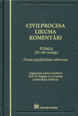 Žurnāls: Jauni Civilprocesa likuma komentāri vairāk nekā 1300 lappušu ...