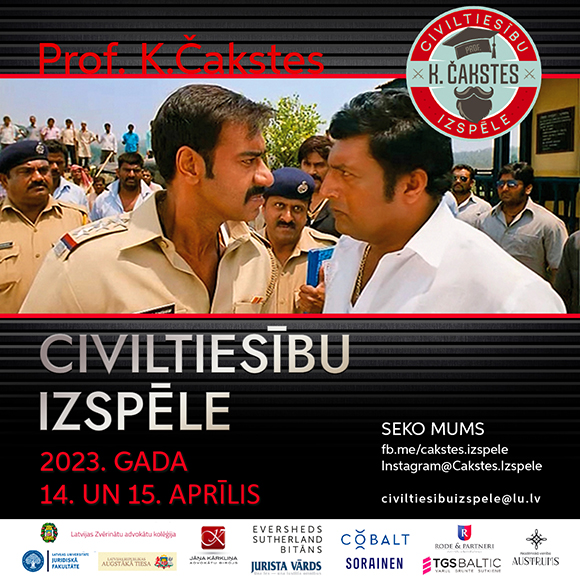 Žurnāls: Aicina pieteikties prof. Konstantīna Čakstes civiltiesību ...